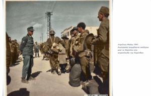 The Germans enter into Athens - April 27, 1941: The swastika on the ...