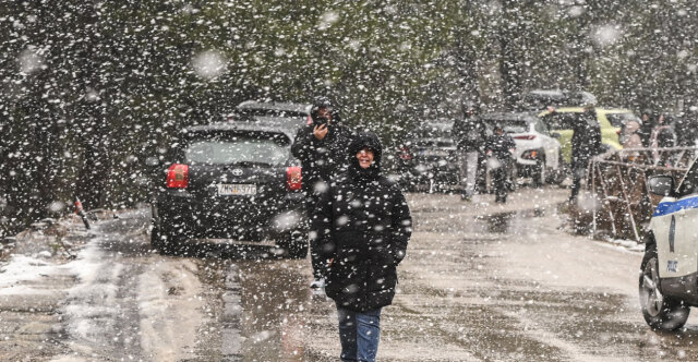 Weather: Cold invasion in progress, snow in northern Greece ...