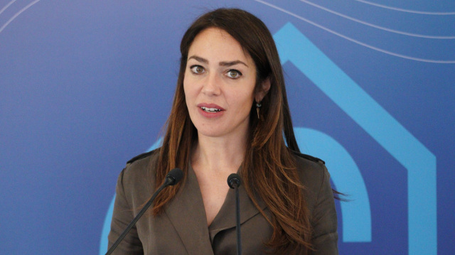 Domna Michailidou's first post after the birth of her child, with a ...