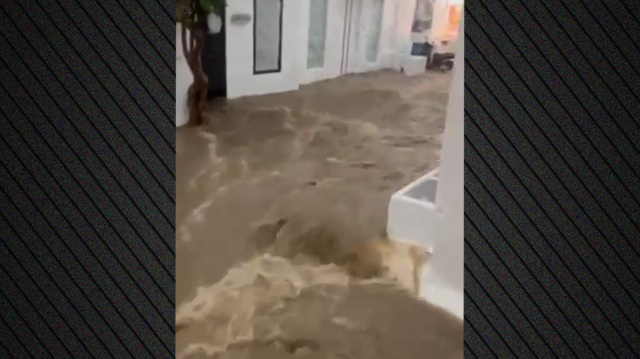 Weather today: New 112 alert in Mykonos, roads turn into rivers again ...