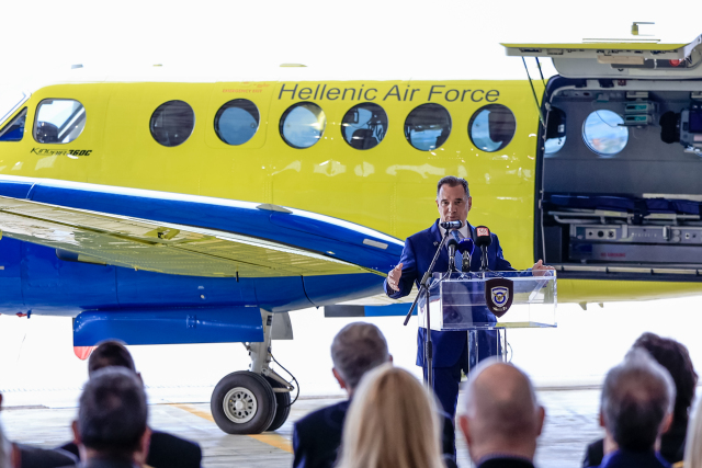 New state-of-the-art aircraft for aeromedical services of EKAB - Video ...
