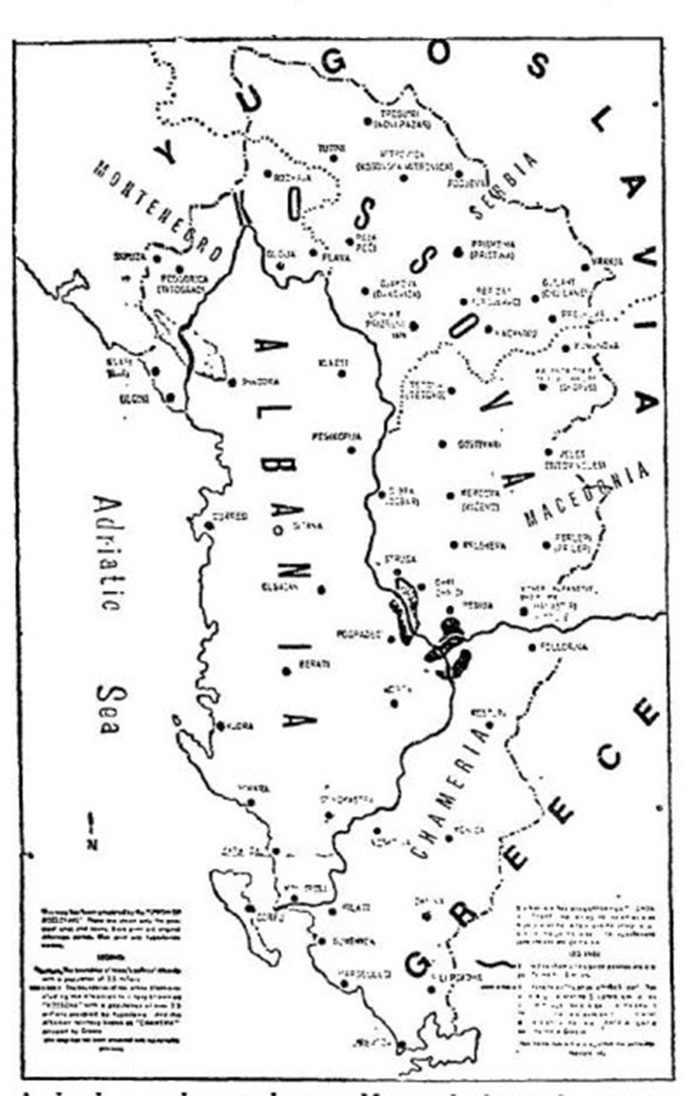 The Albanian Irredentism in official maps - ProtoThema English