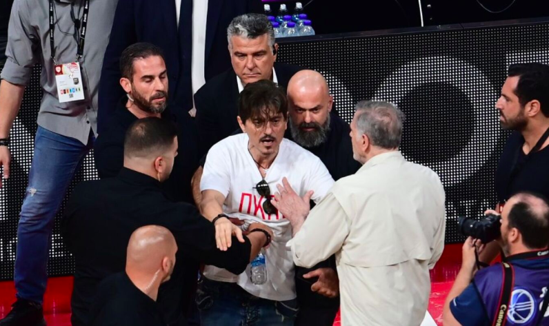 Olympiacos BC releases footage of Dimitris Giannakopoulos at SEF ...