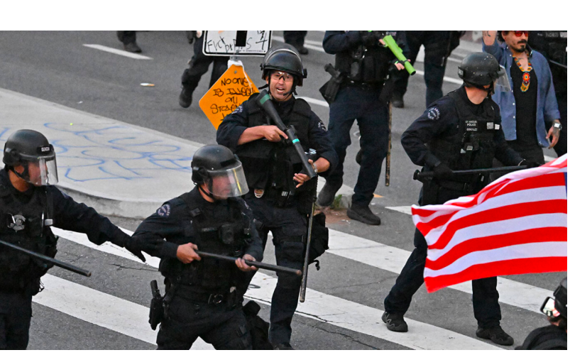 Riots in Los Angeles: Marines ready to deploy, but without live ...