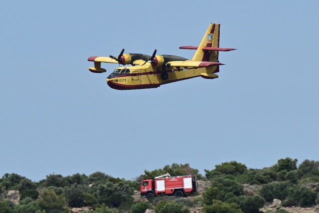 Very high fire risk tomorrow in Attica, Crete, Cyclades, Euboea ...