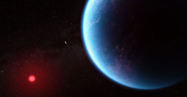 A giant planet orbiting a tiny star has been discovered by ...