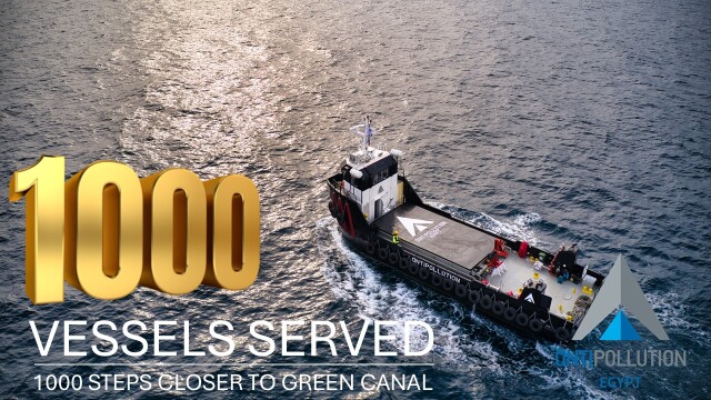 Antipollution Egypt broke the barrier of 1,000 ships served ...