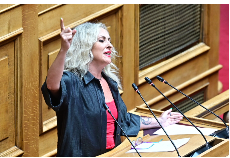 Georgia Kefala: She started next to Vissi, reached the Parliament with ...