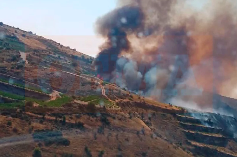 Small fires and flare-ups in Cyprus — Two people dead and 100 square ...