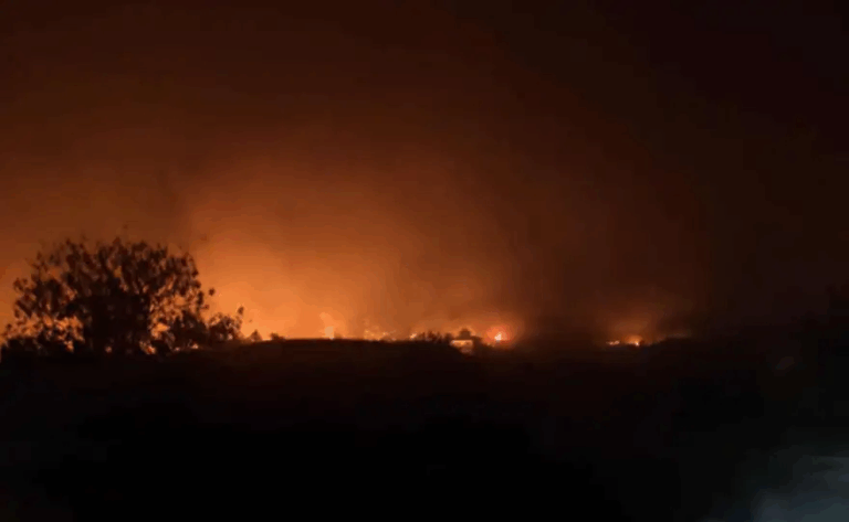 Small fires and flare-ups in Cyprus — Two people dead and 100 square ...