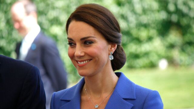 Kate Middleton's first public appearance after the cancellation of her ...