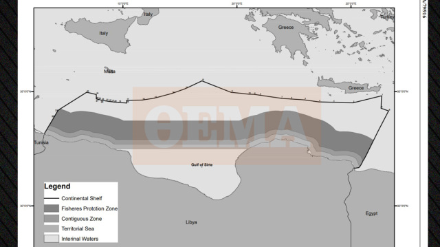 “Blue Homeland” from Libya to the Mediterranean: Libya submits map of ...
