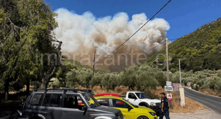 Order for the precautionary evacuation of Kato Achaia - Factories and ...