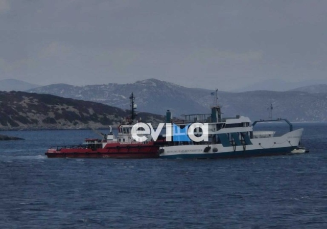 Evia: Ongoing operation to detach ferry from reef in Styra – Captain remains in custody - See ...