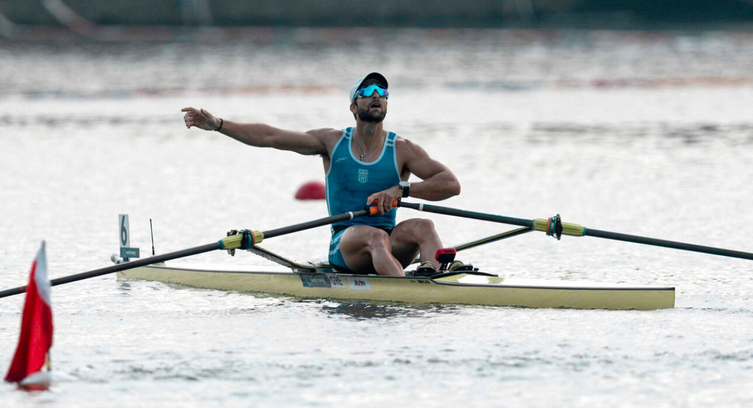 Stefanos Ntouskos: World Champion in Single Sculls Rowing in Shanghai ...