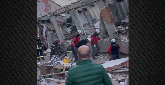Seven-storey building collapses near Istanbul - Fears for people ...