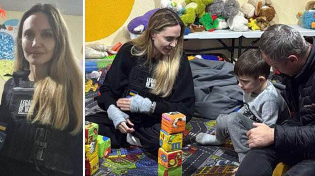 Angelina Jolie’s surprise visit to Kherson – See video and photos ...