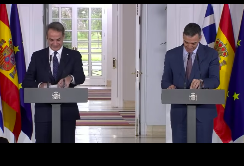 Joint statements of Mitsotakis – Sánchez from Madrid (video ...