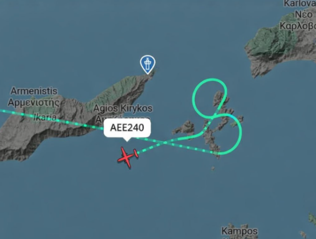 Flight bound for Samos returns to Athens due to strong winds ...