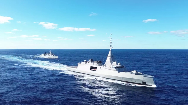 The frigate “Kimon” en route to the Salamis Naval Base – Watch the ...
