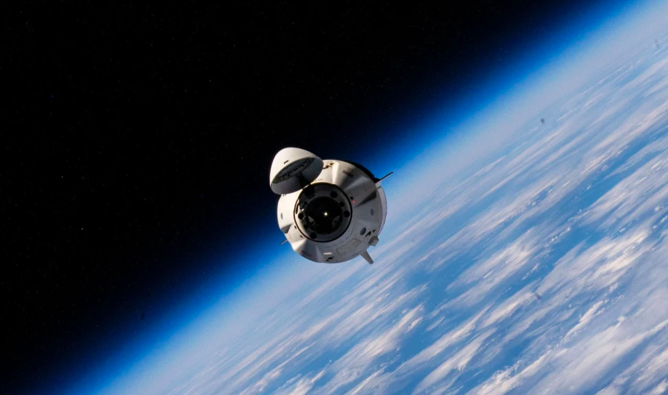 The International Space Station returns to full crew, with four astronauts en route on a SpaceX ...