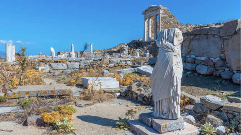 Warning from study on Delos: The island is sinking by one centimeter ...